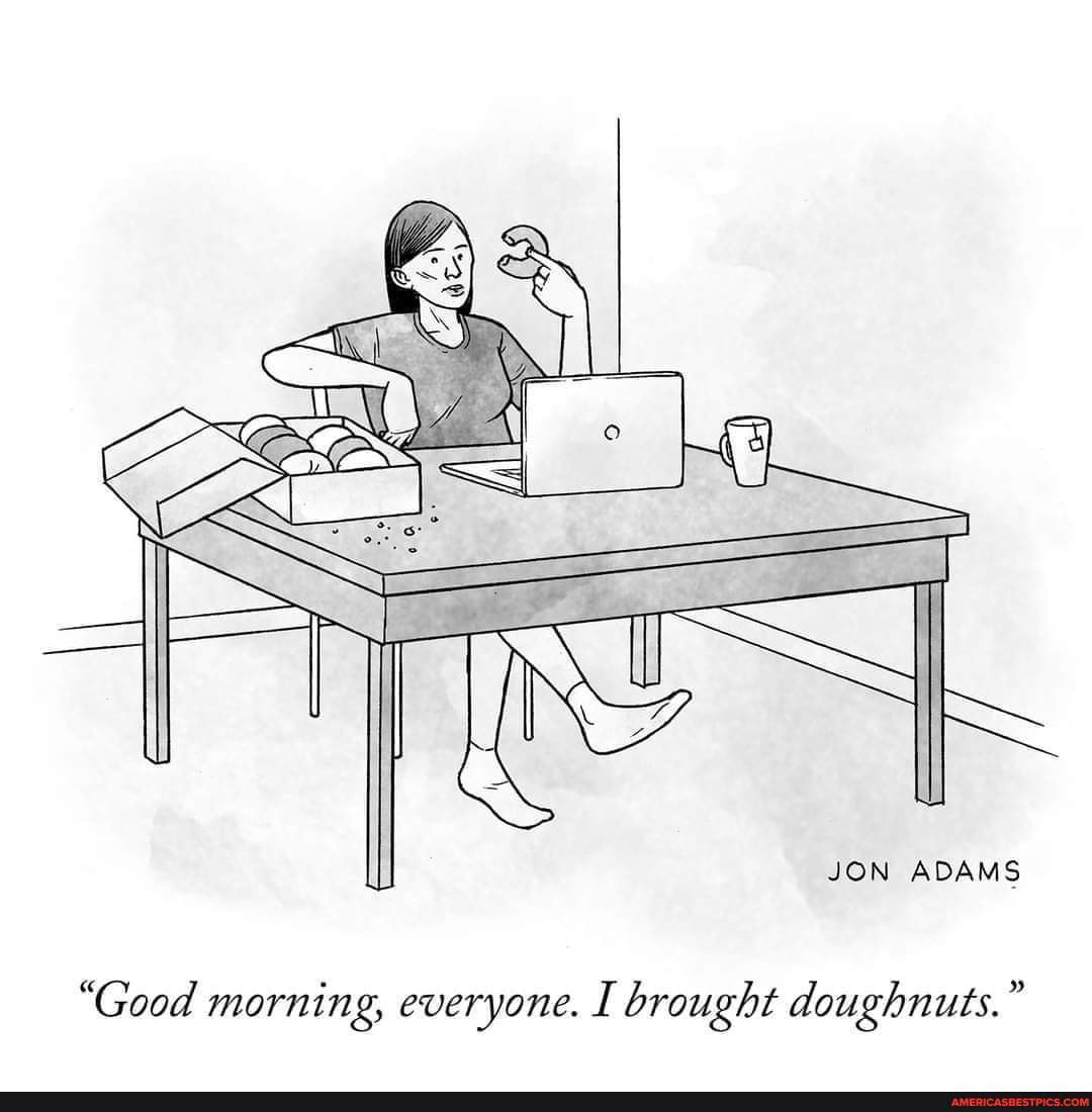 Zoom meetings be like...😅 - JON ADAMS "Good morning, everyone. I ...