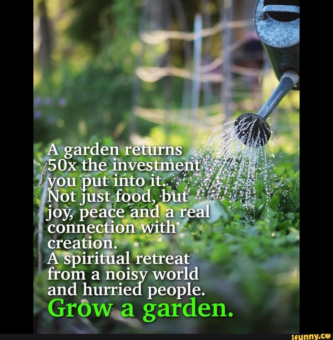 Funny Garden Memes