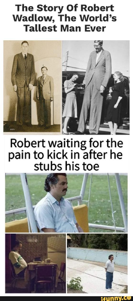 The Story Of Robert Wadlow, The World's Tallest Man Ever Robert waiting ...