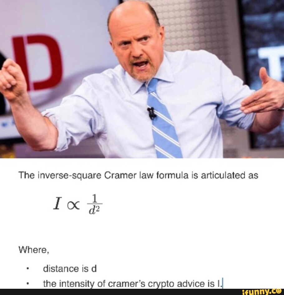 The inverse-square Cramer law formula is articulated as In Where ...