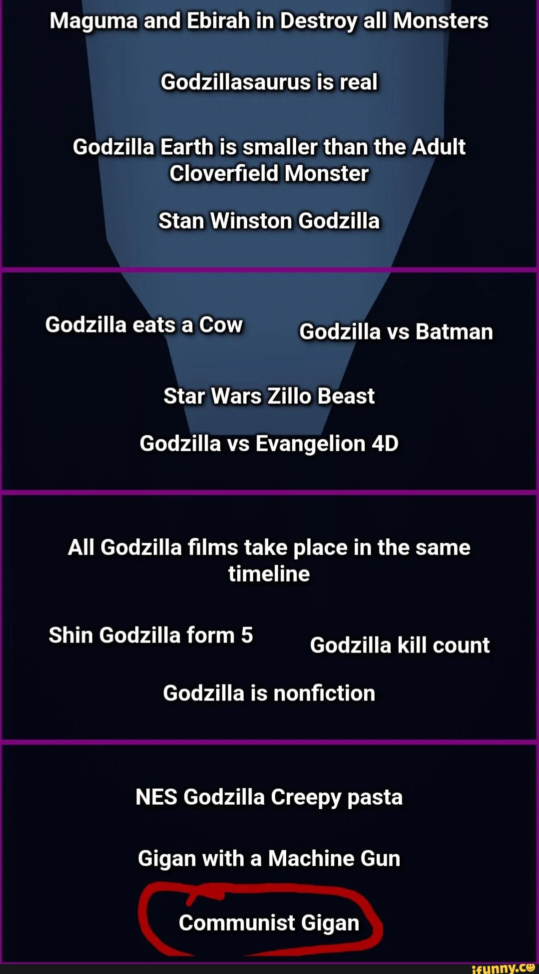 Maguma and Ebirah in Destroy all Monsters Godzillasaurus is real ...