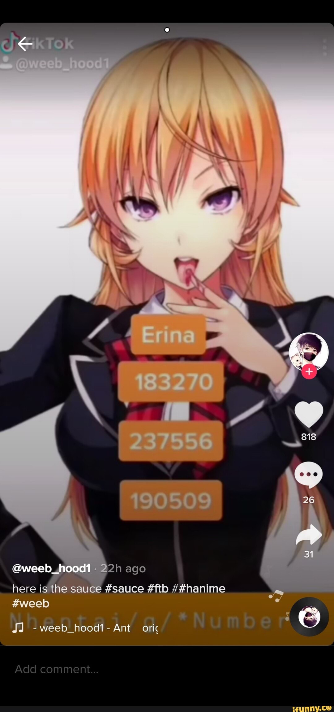 183270 237556 190509 @weeb_hoodil - ago here is the sauce #sauce #itb ...