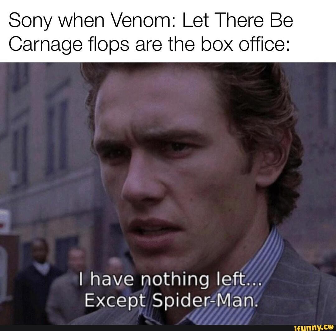 Sony when Venom: Let There Be Carnage flops are the box office: I have ...