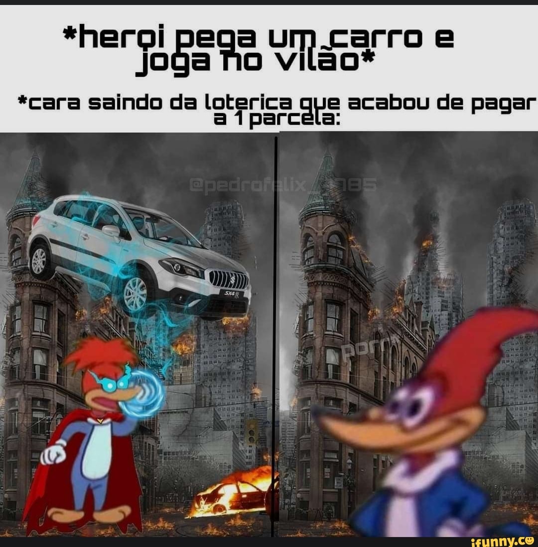*hergi pega no VI ilao* e a no VI ilao* cara saindo da teria que acabou ...