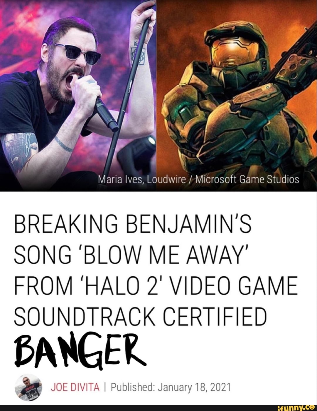 Maria Ives, Loudwire / Microsoft Game Studios BREAKING BENJAMIN'S SONG ...