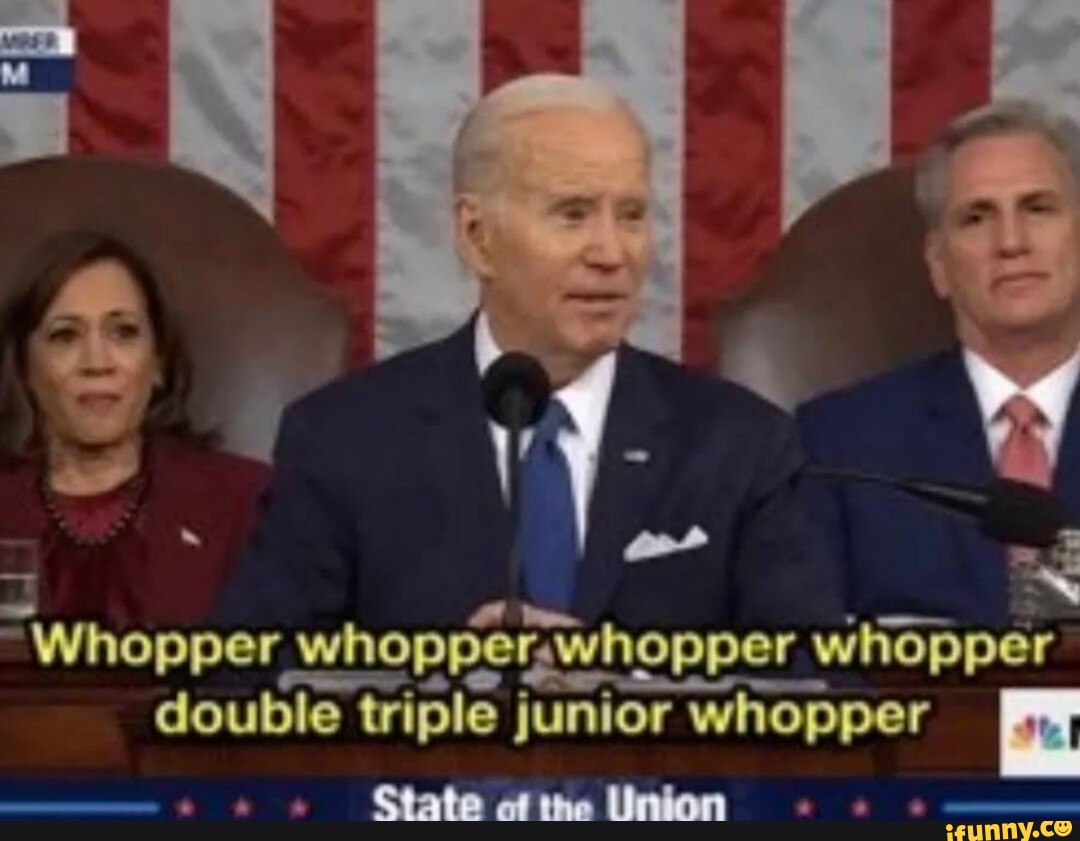 VA Whopper whopper whopper whopper double triple junior whopper - iFunny