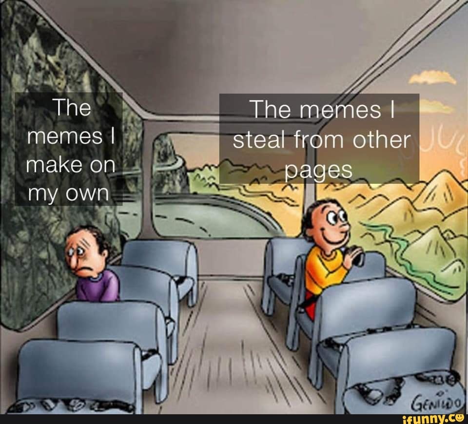 The NS The memes I memes I I steal from other make on pages my own - iFunny