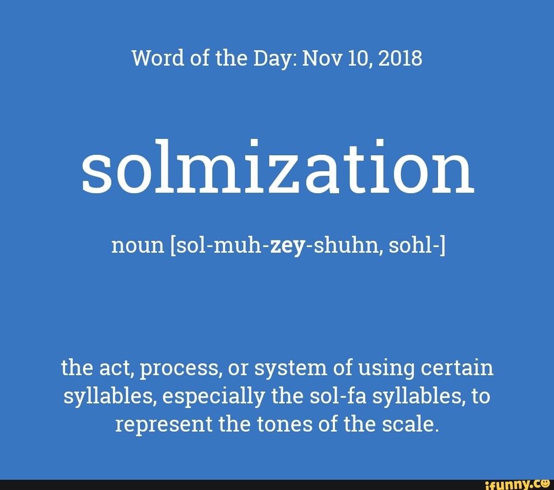 Solmization memes. Best Collection of funny Solmization pictures on iFunny