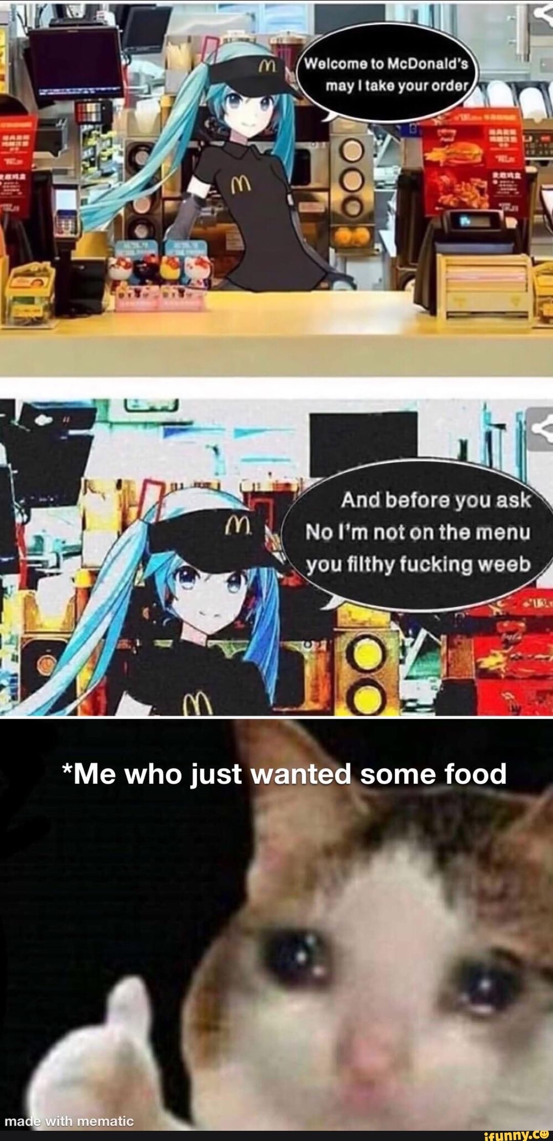 Welcome to may I take your order, And before you ask No I'm not on the ...