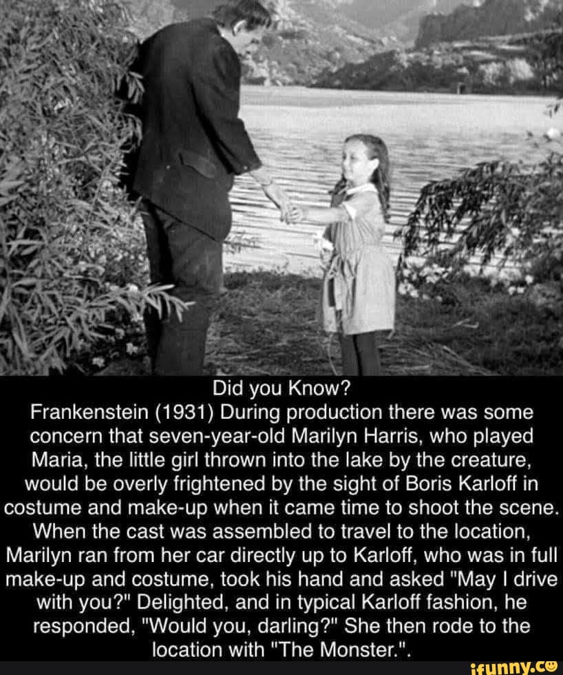 Did you Know? Frankenstein (1931) During production there was some ...