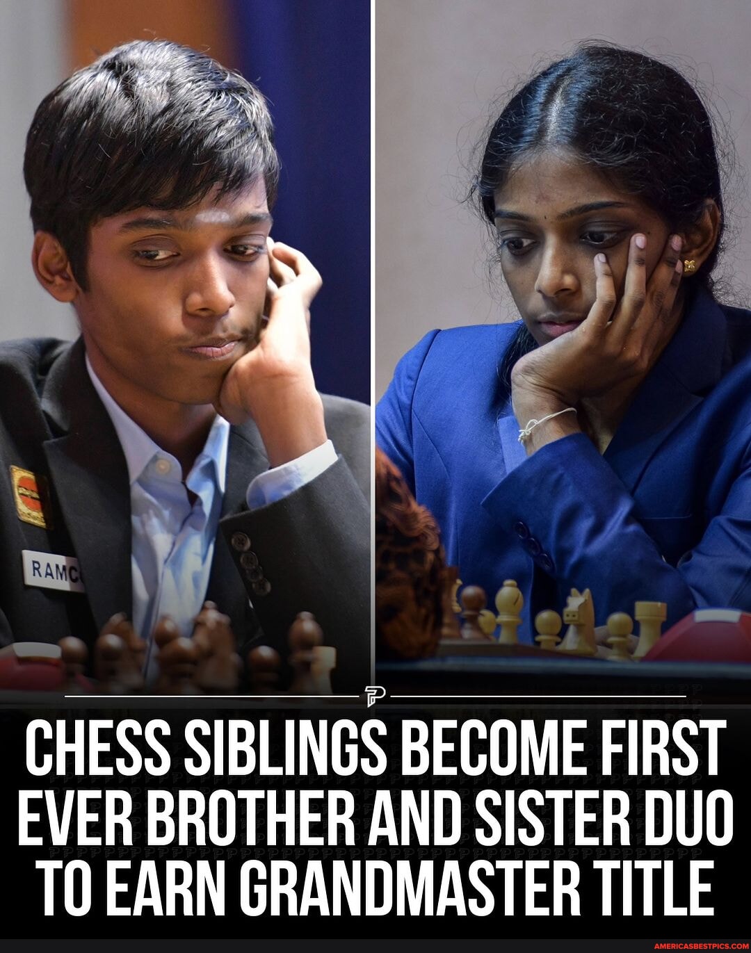 Chess player Vaishali Rameshbabu followed in the family tradition by ...