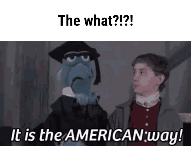 The is the AMERICAN wau! - iFunny