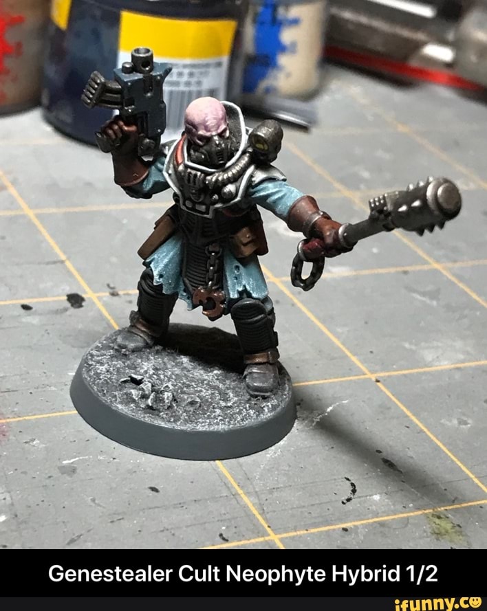 Genestealer Cult Neophyte Hybrid 1/2 - Genestealer Cult Neophyte Hybrid ...