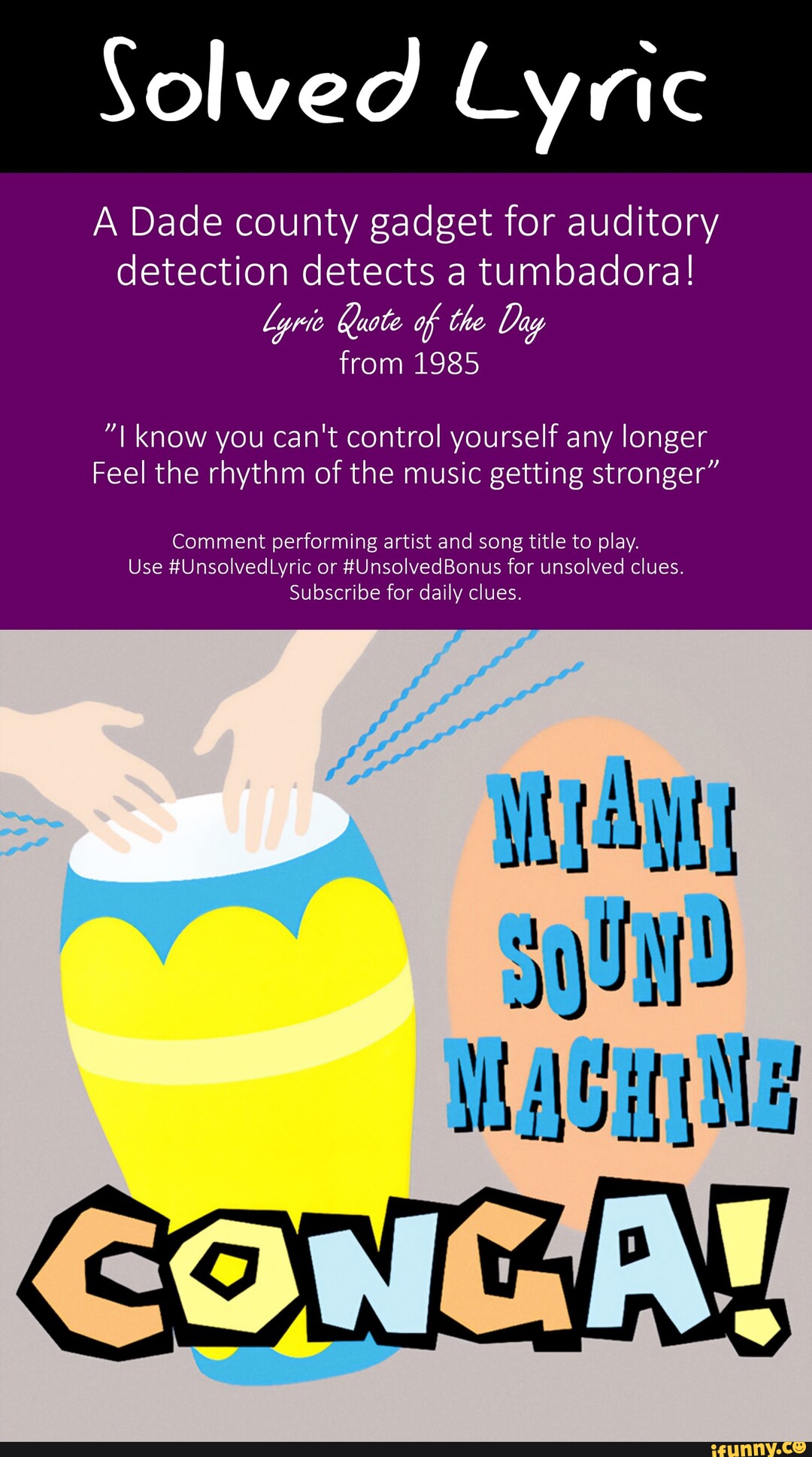 Miamisoundmachine memes. Best Collection of funny Miamisoundmachine ...