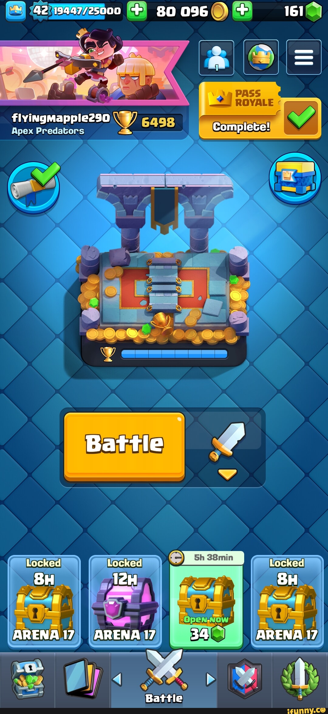 619) PASS flyingmapple290 Apex Predators Battle ARENA 17) - iFunny