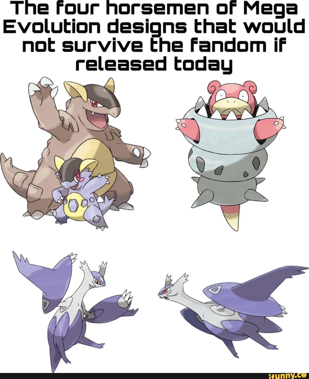 The Four horsemen of Mega Evolution designs that would not survive the ...