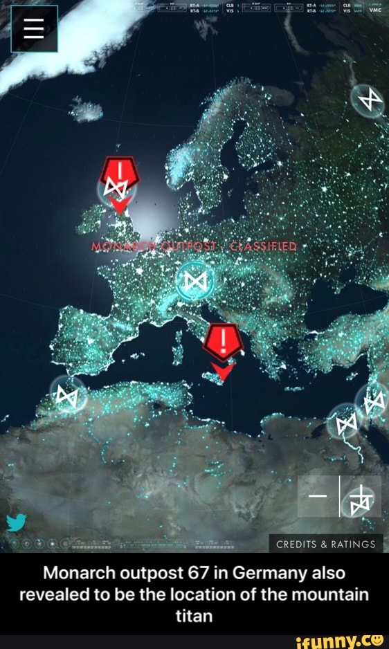 Monarch outpost 67 in Germany also revealed to be the location of the ...