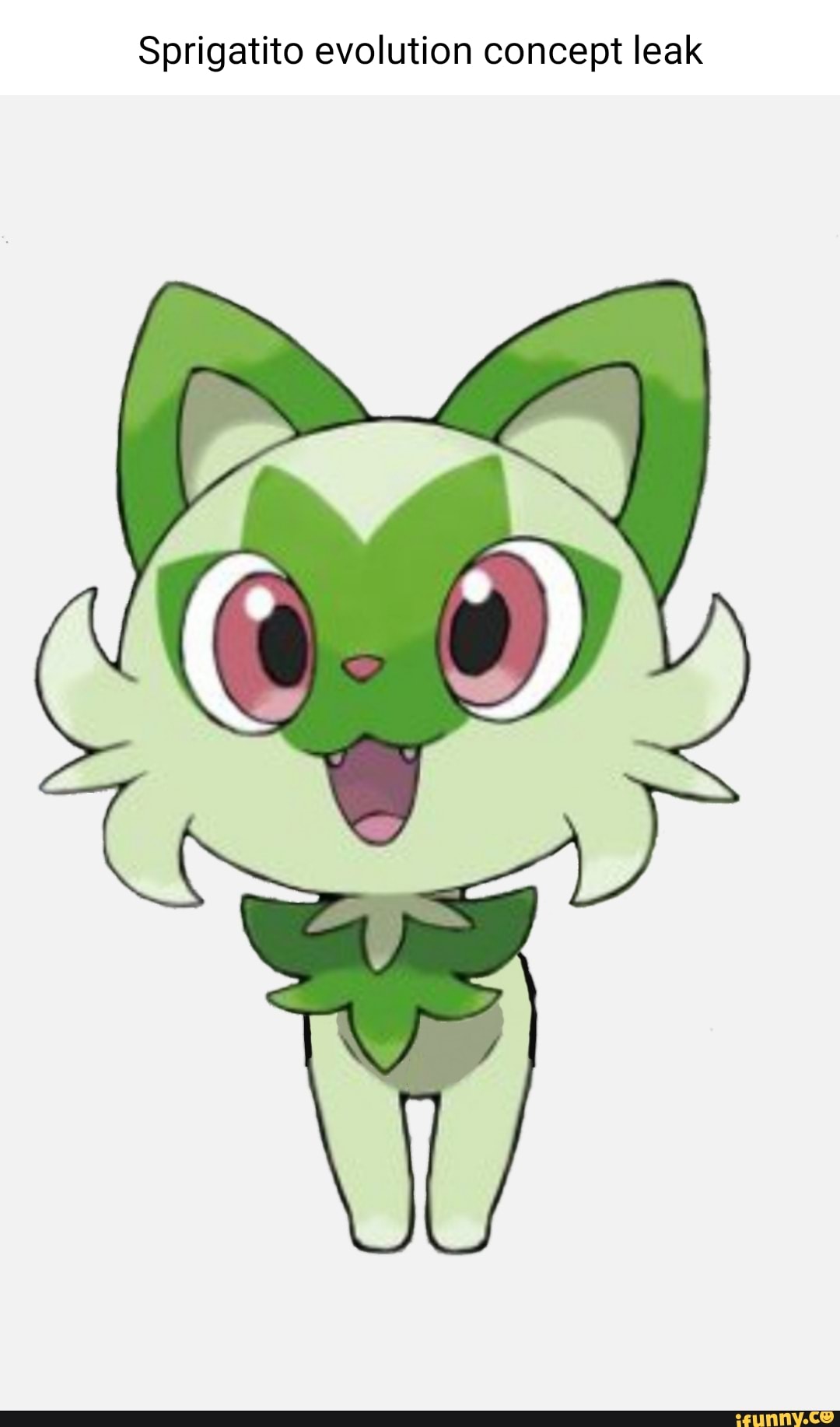 Sprigatito evolution concept leak aN - iFunny