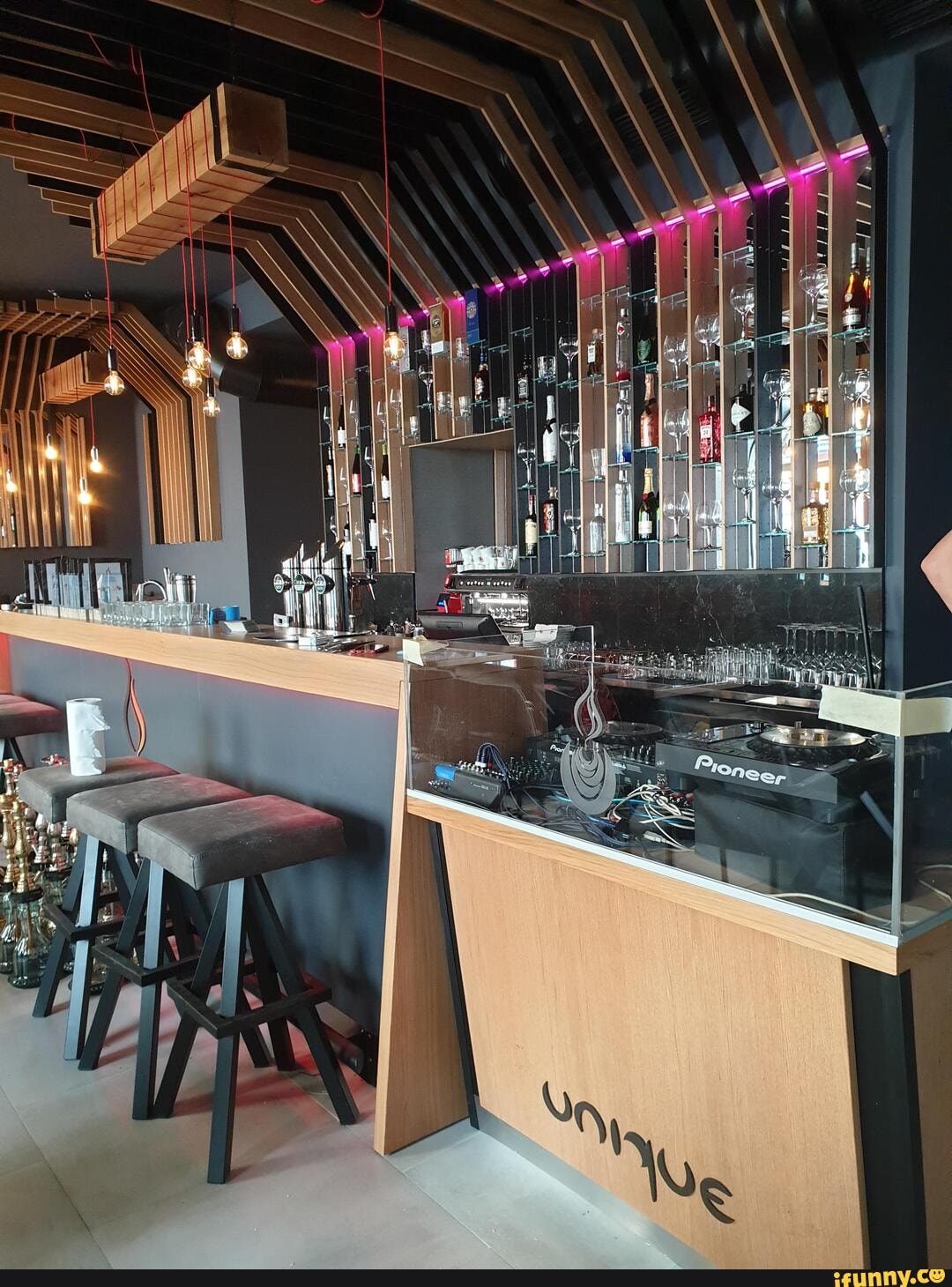 Interior design of shisha bar - iFunny