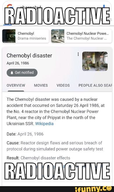 Chernobyl Chernobyl Nuclear Powe. Drama miniseries The Chernobyl ...