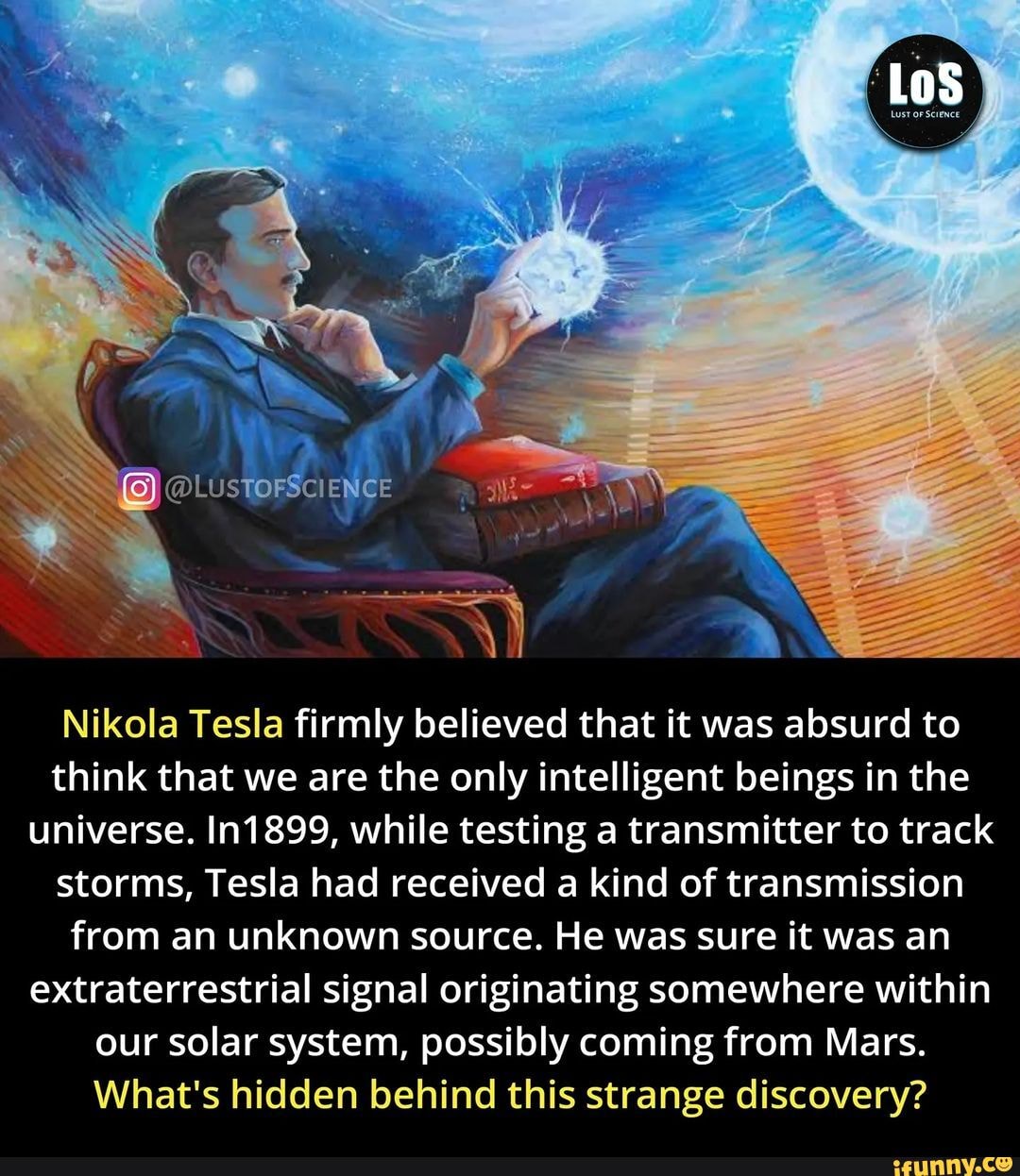 Los @LusTorScience Nikola Tesla firmly believed that it was absurd to ...
