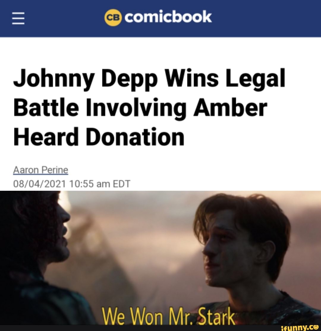 = il erereig Johnny Depp Wins Legal Battle Involving Amber Heard ...