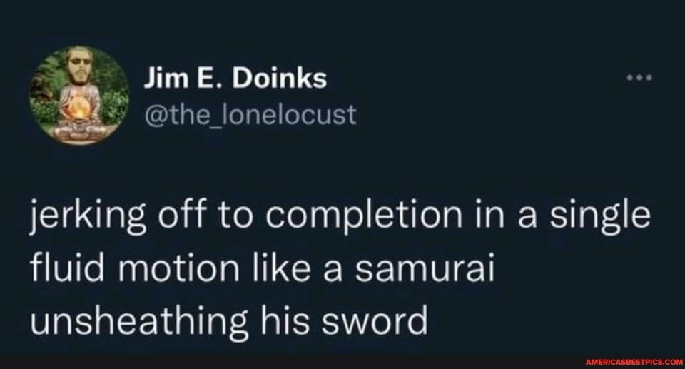 Jim E. Doinks @the lonelocust jerking off to completion in a single ...