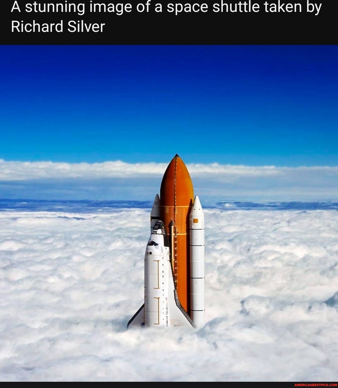 A stunning image of a space shuttle taken by Richard Silver - America’s ...