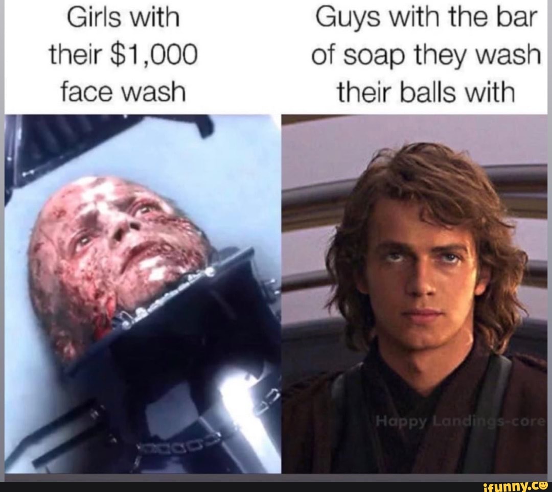 Girls with Guys with the bar their $1,000 of soap they wash face wash ...