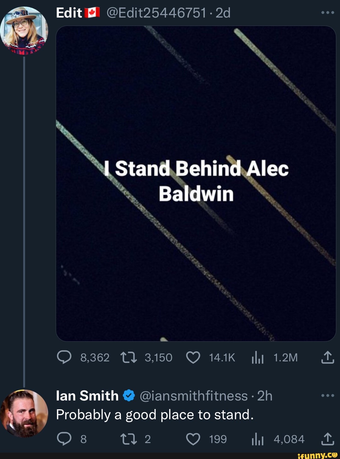 Edit Stand Behind Alec Baldwin td 3150 lan Smith Probably a good place ...