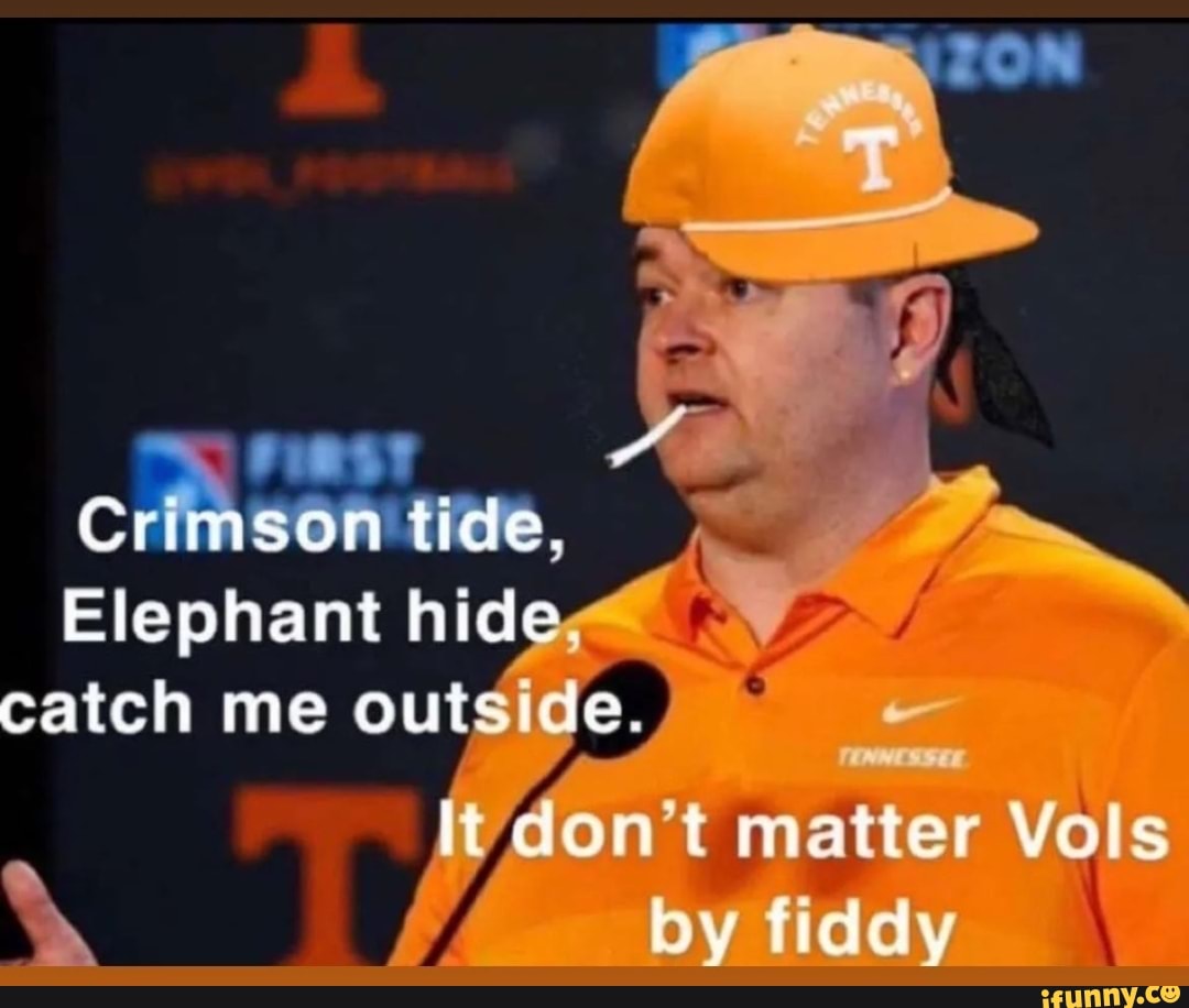 Kinda interesting about Bama | VolNation.com