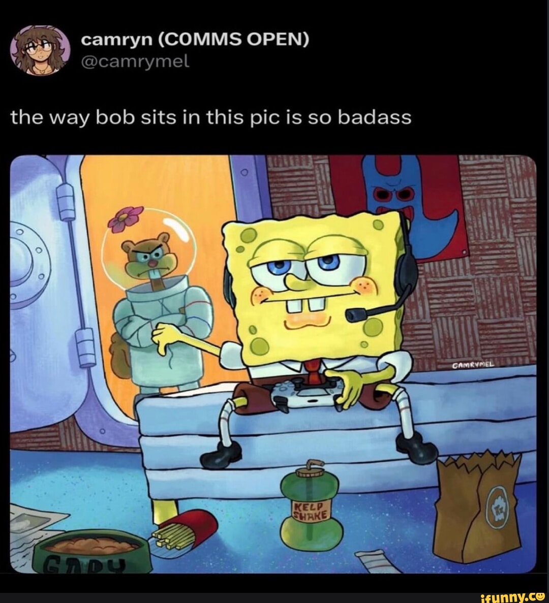 Camryn (COMMS OPEN) @camrymel the way bob sits in this pic is so badass ...