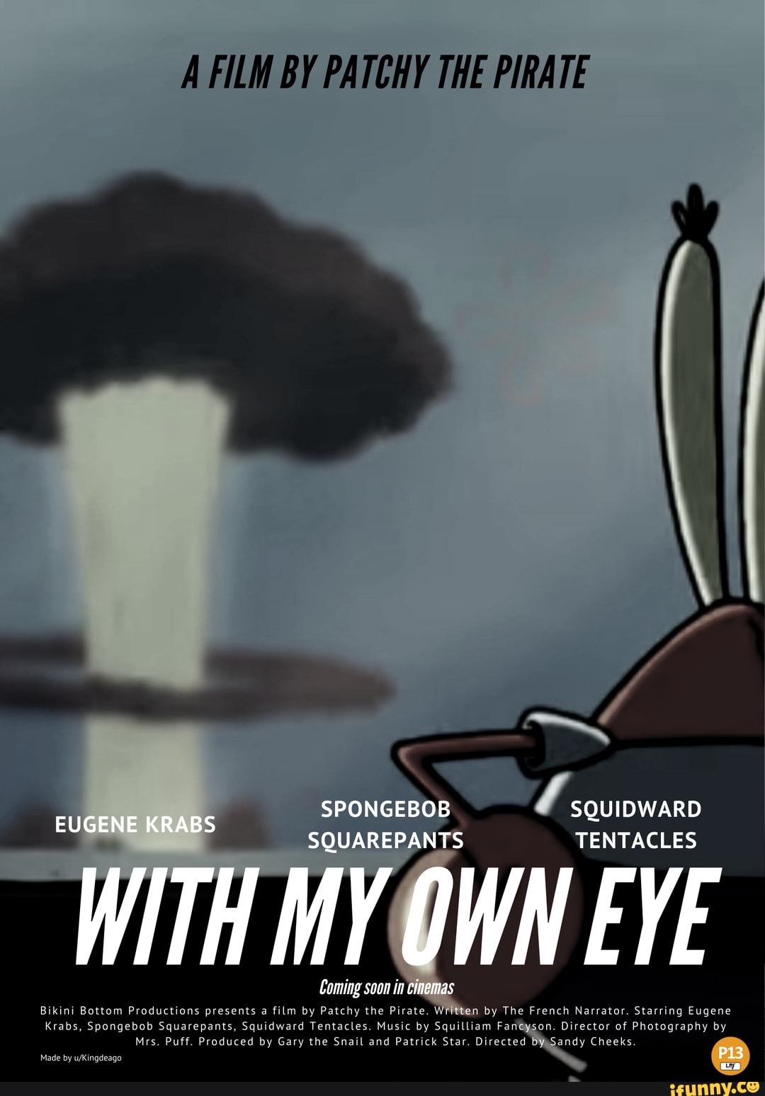 FILM BY PATCHY THE PIRATE SQUIDWARD TENTACLES EVE SPONGEBOB RAB Coming ...