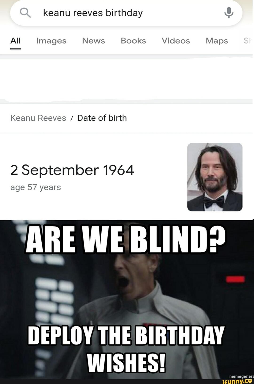 Keanu reeves birthday All Images News Books Videos Maps Keanu Reeves ...