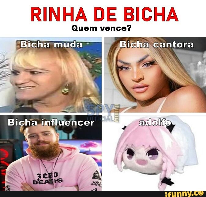 RINHA DE BICHA Quem vence? Bicha muda Bicha cantora - )