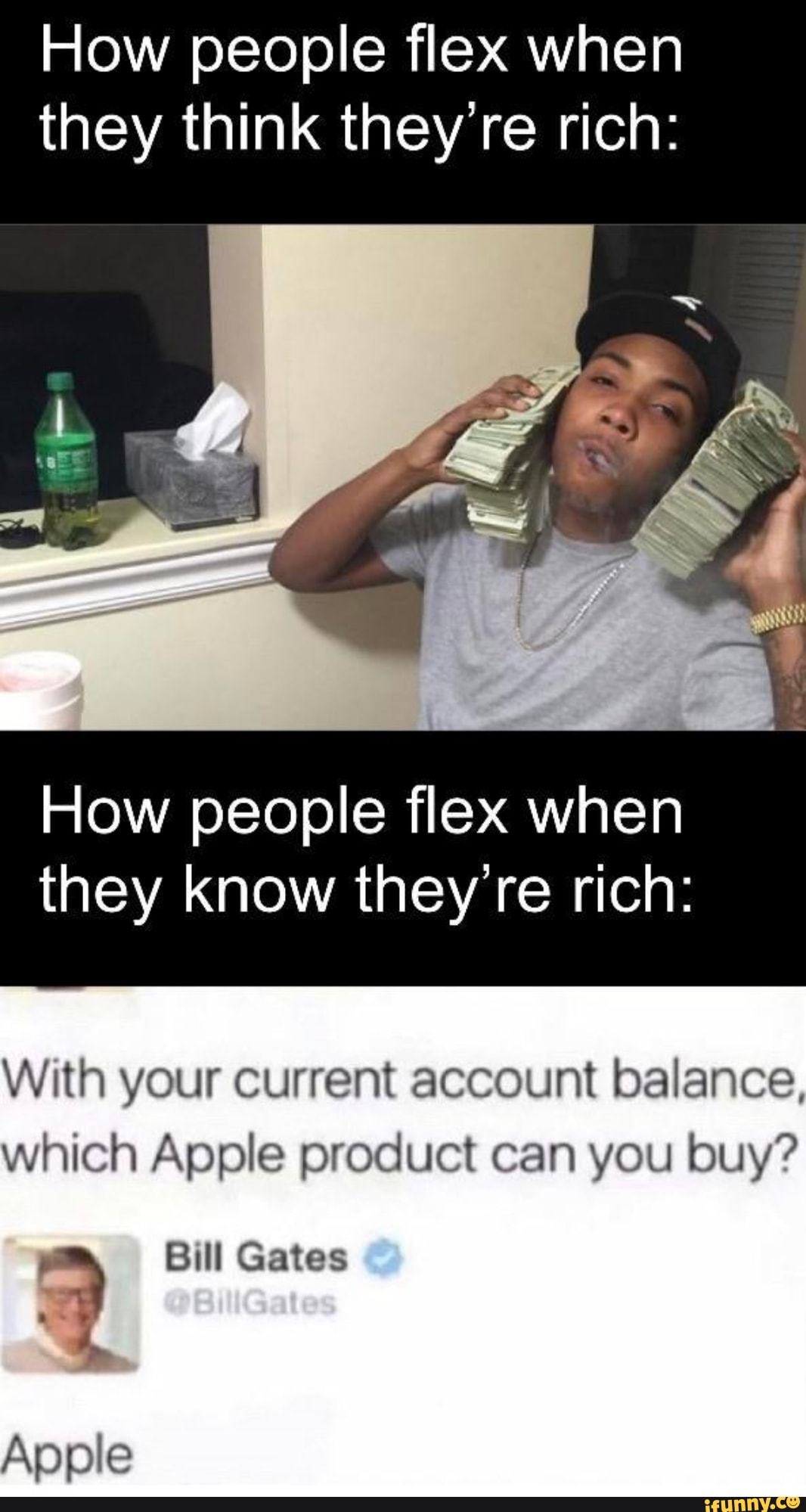 How people flex when they think they're rich: How people flex when they ...