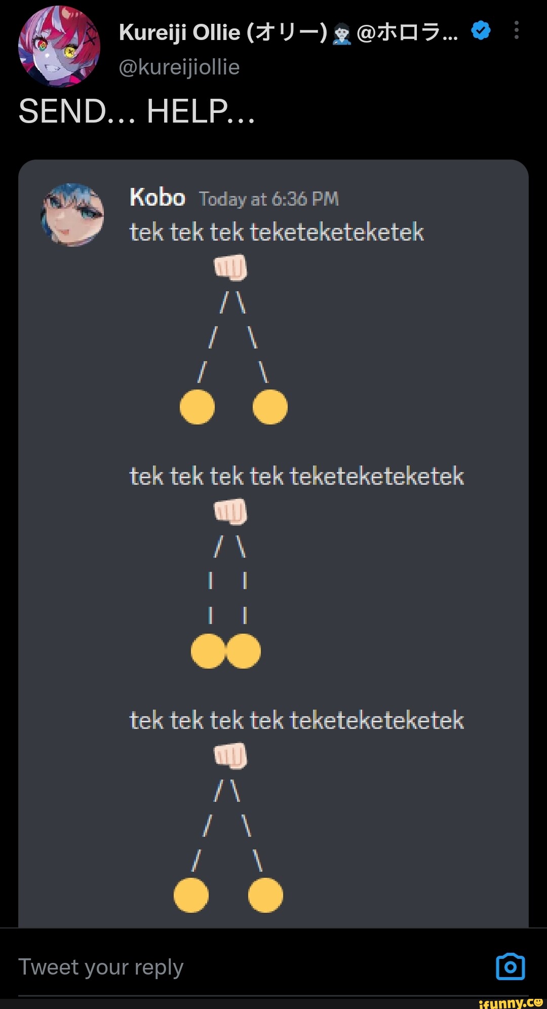 Teketeketeketek memes. Best Collection of funny Teketeketeketek ...