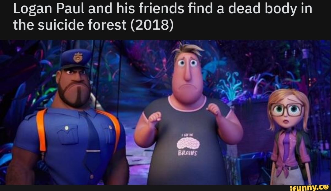 Logan Paul and his friends ﬁnd a dead body in the suicide forest (2018 ...