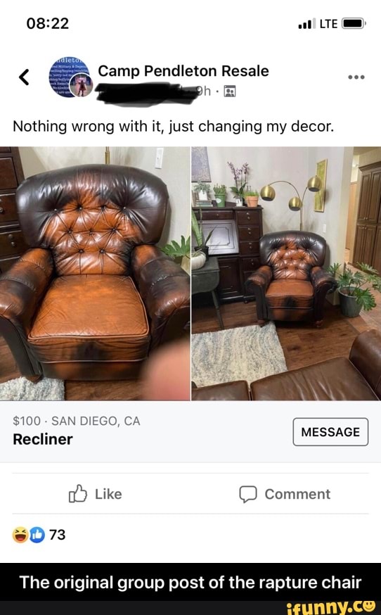 LTE Camp Pendleton Resale Nothing wrong with it, just changing my decor ...