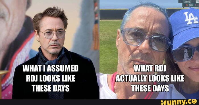 WHAT ASSUMED WHAT RDI RDJ LOOKS LIKE ACTUALLY LOOKS LIKE THESE DAYS ...