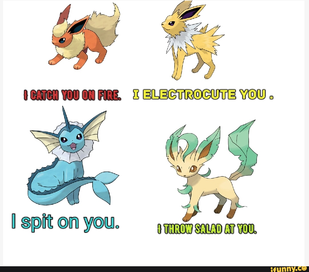 Jolteon memes. Best Collection of funny Jolteon pictures on iFunny