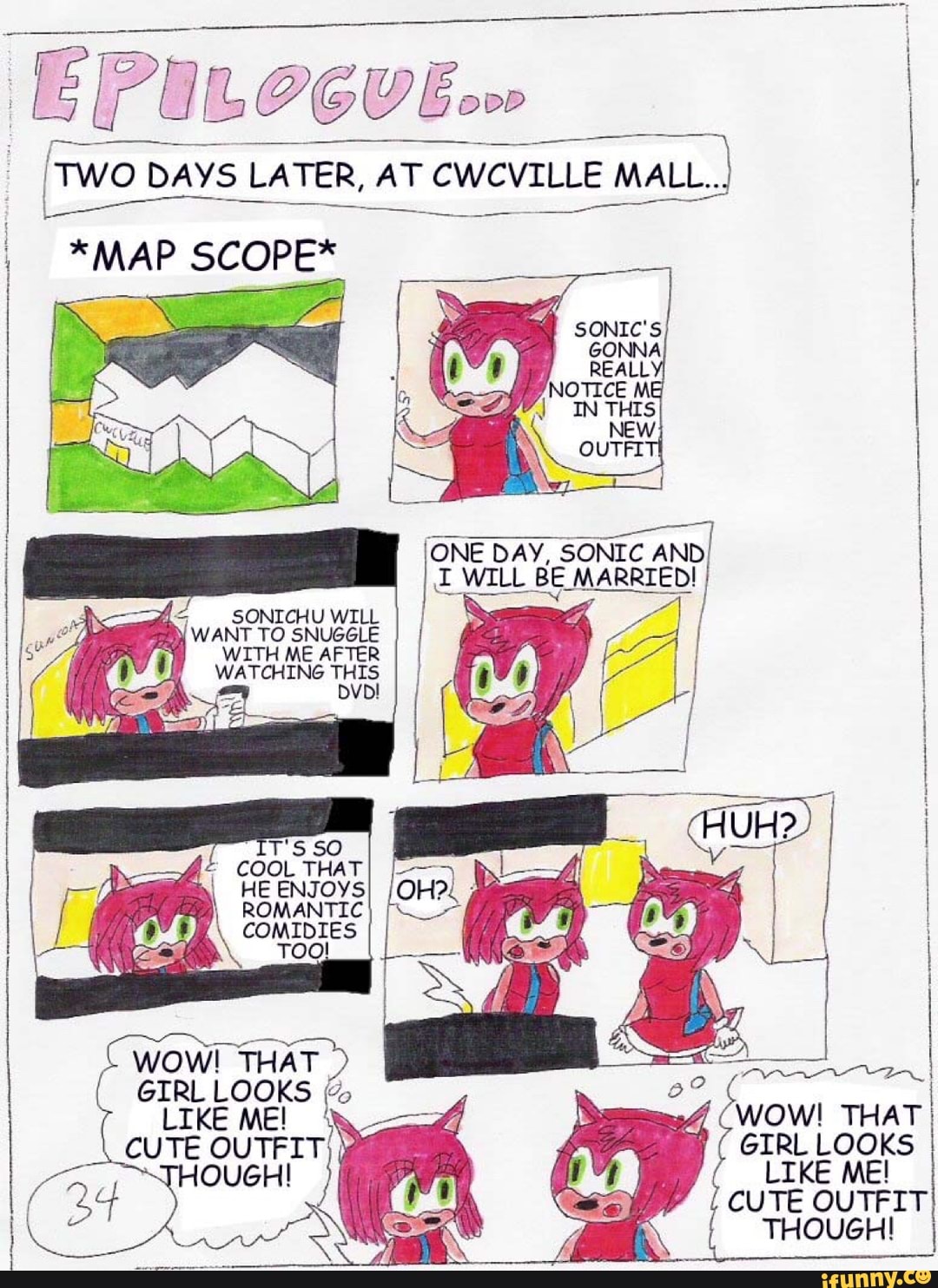 EPILoGUE.. I 'Two DAYS LATER, AT CWCVILLE MALL.. *MAP SCOPE* I ONE DAY ...