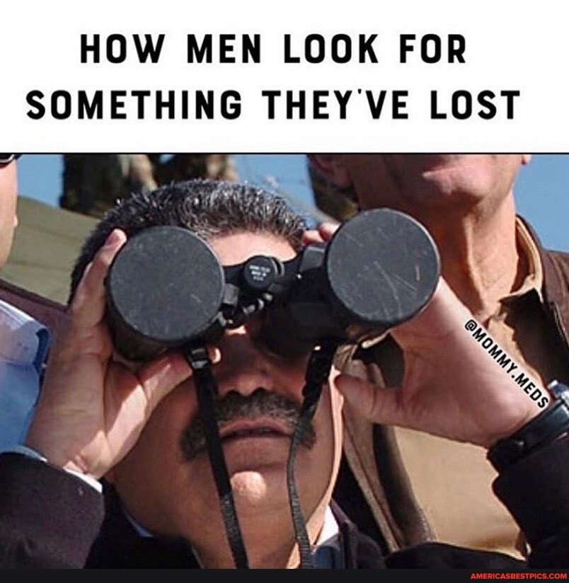 HOW MEN LOOK FOR SOMETHING THEY VE LOST - America’s best pics and videos