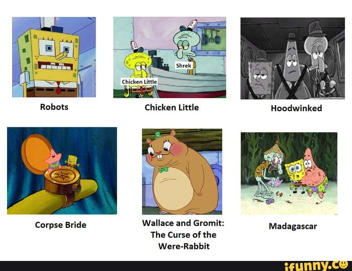 Chicken Little Corpse Bride Wallace and Gromit: Madagascar The Curse of ...