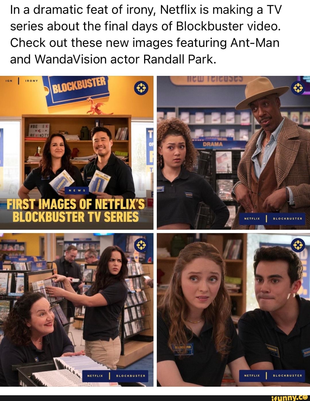 In a dramatic feat of irony, Netflix is making a TV series about the ...