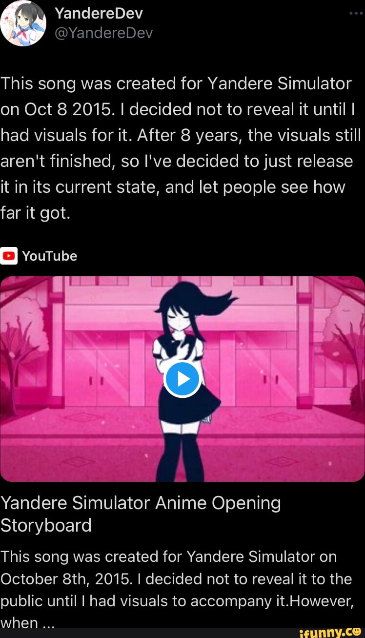 Yanderesimulator memes. Best Collection of funny Yanderesimulator ...