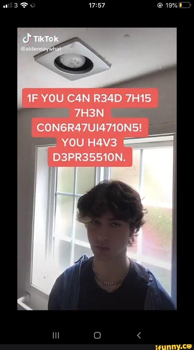 YOU R34D CONGRATUI47IONS! YOU TikTots - iFunny