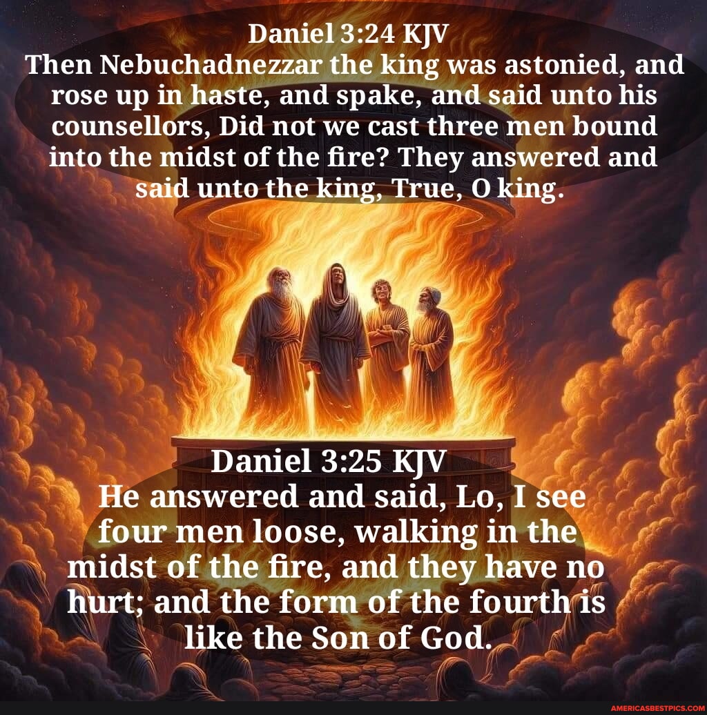 Daniel KJV Then Nebuchadnezzar the king was astonied, and rose up in ...