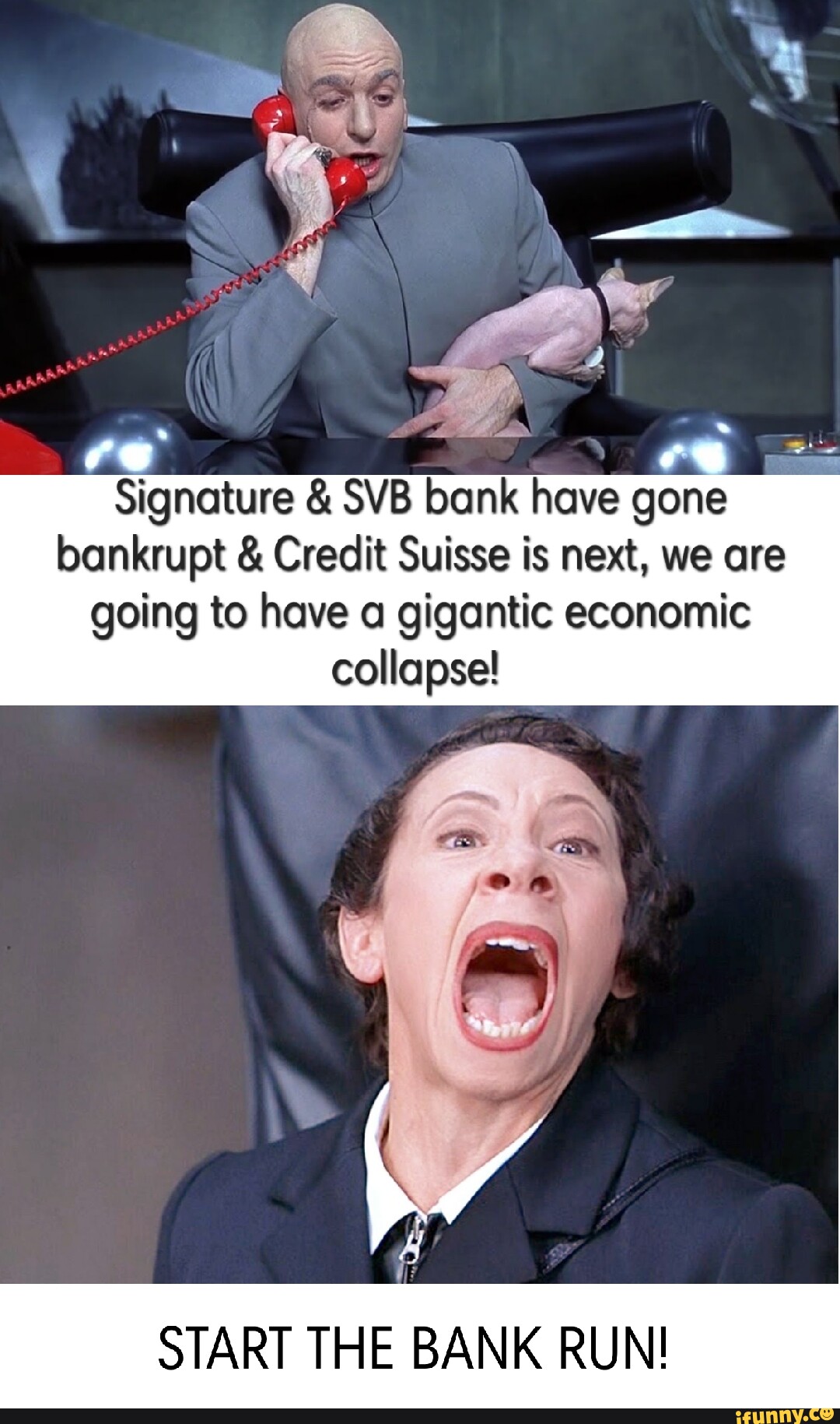 Signature & SVB bank have gone bankrupt & Credit Suisse is next, we are ...