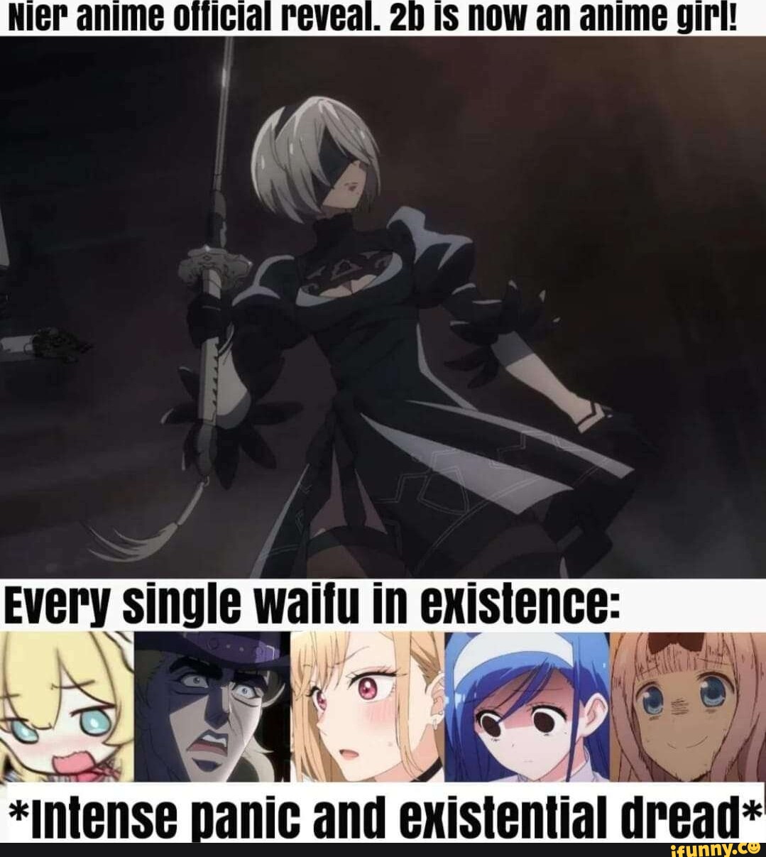 Nier anime olticial reveal. iS nOW an anime girl! *intense panic and ...